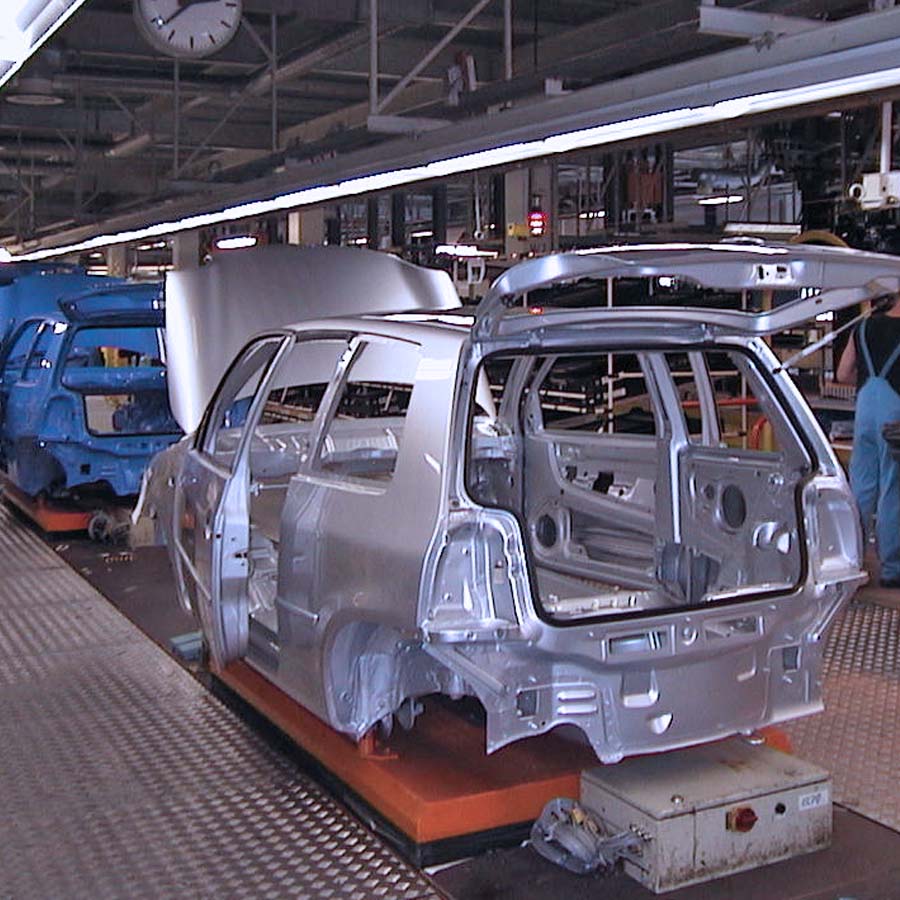 Automotive - Slat & Skid Conveyors | Entecom